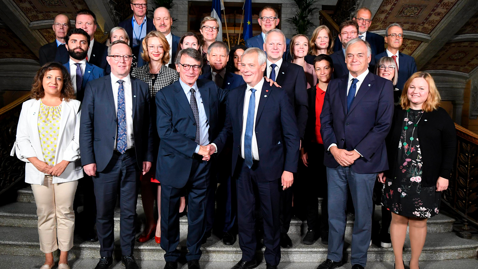 Finnish government met European Parliament’s President and political ...