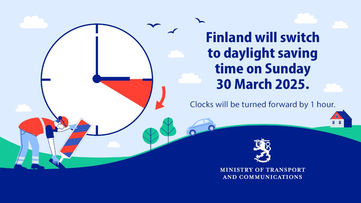 Clocks go forward as summer time begins on Sunday 30 March - Finnish ...